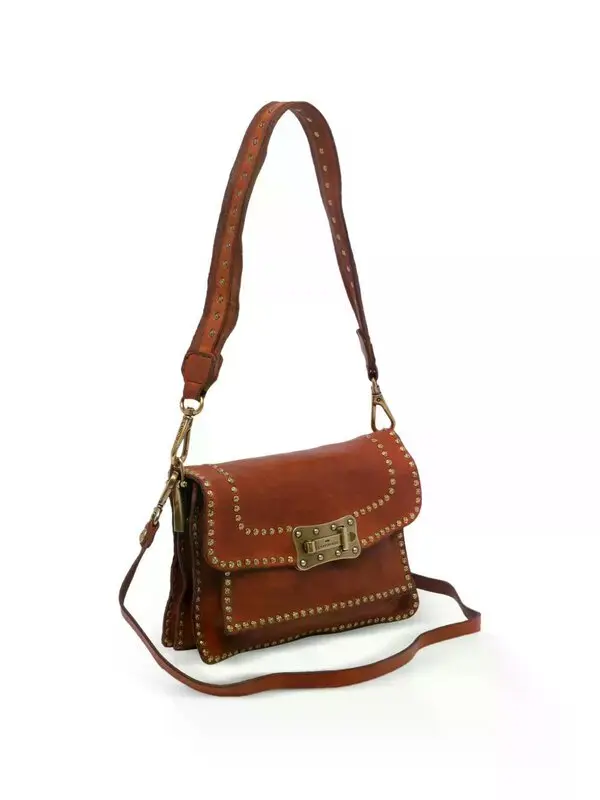 CAMPOMAGGI Agnese Studded Shoulder Bag