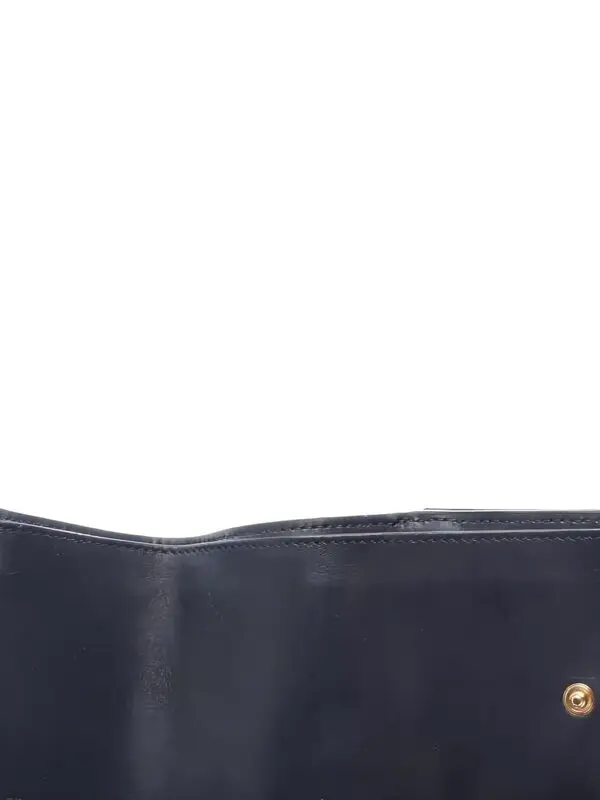 Fendi 2020s Baguette Micro Jacquard Trifold Wallet - Blue