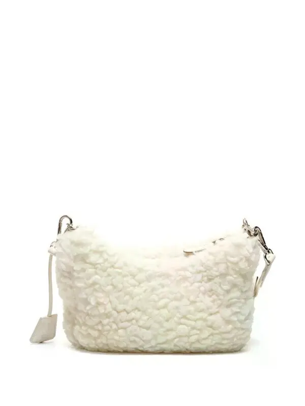 Prada Wool Shoulder Bag