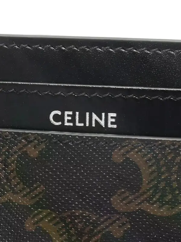 Celine 2020s Leather Card Holder