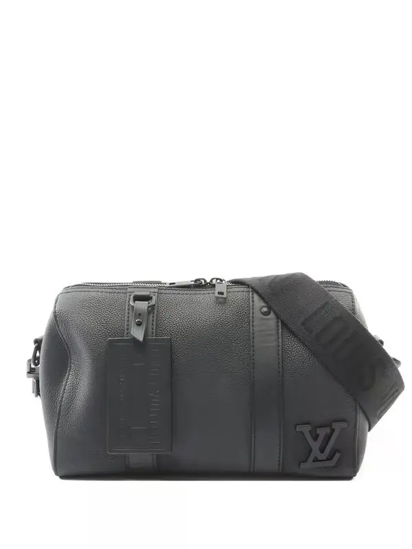 LOUIS VUITTON 2021 City Keepall Shoulder Bag - Black
