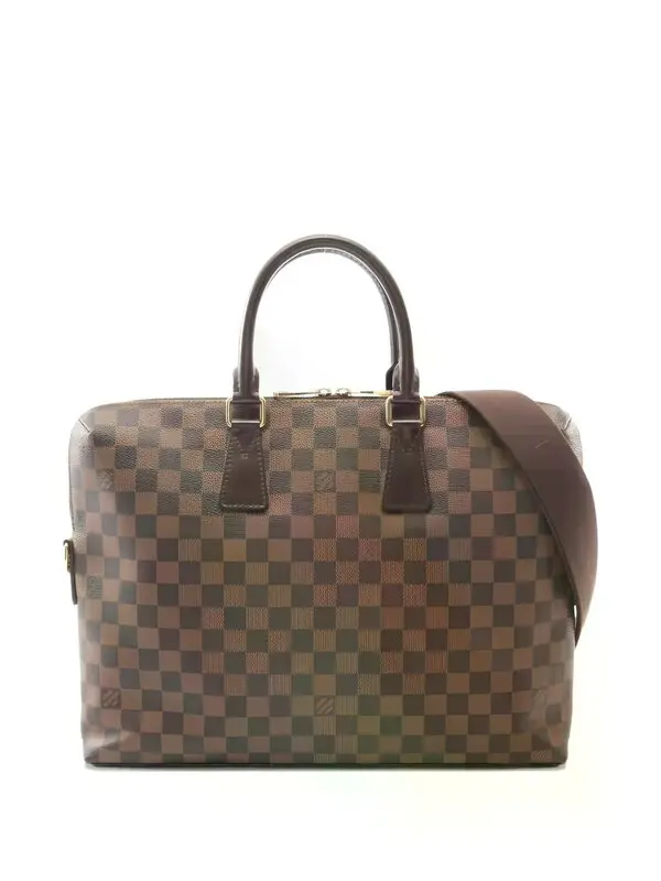 LOUIS VUITTON Damier Ébène Briefcase - Brown