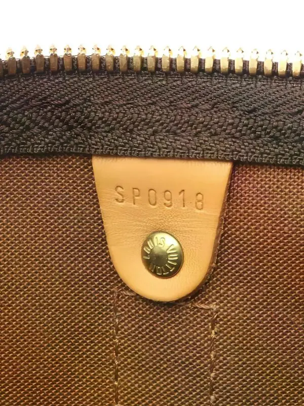 LOUIS VUITTON 1998 55 Keepall Monogram Boston Luggage - Brown