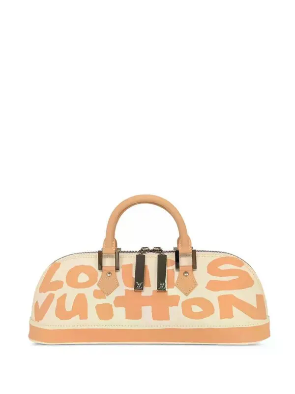 LOUIS VUITTON 2001 Alma Graffiti Tote - Neutrals