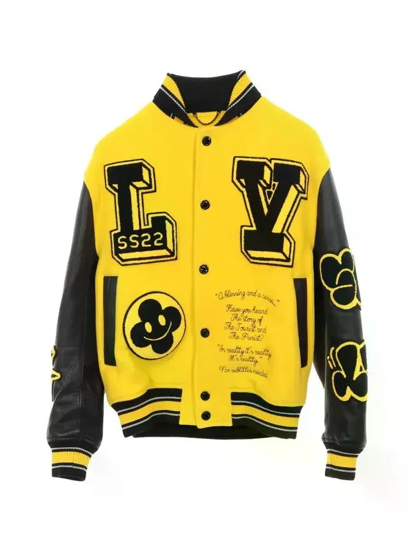 LOUIS VUITTON Embroidery Varsity Jacket