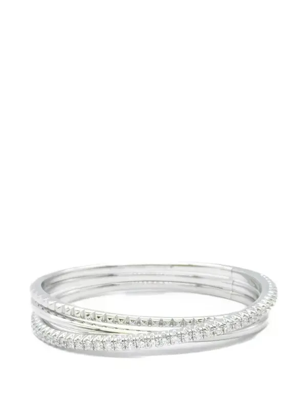 CARTIER 2010s Diamond Bracelet - Silver