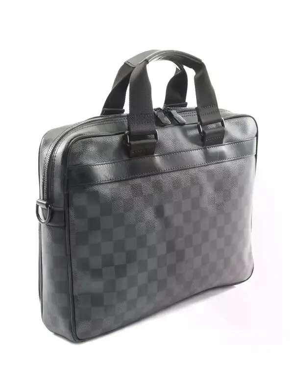 LOUIS VUITTON Damier Leather Briefcase