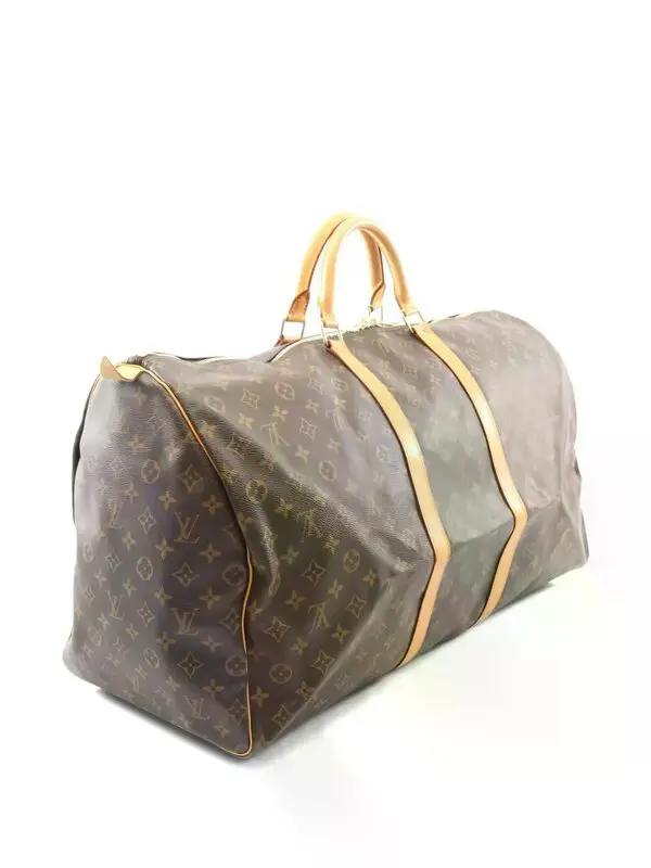 LOUIS VUITTON 1999 60 Keepall Monogram Leather Bag