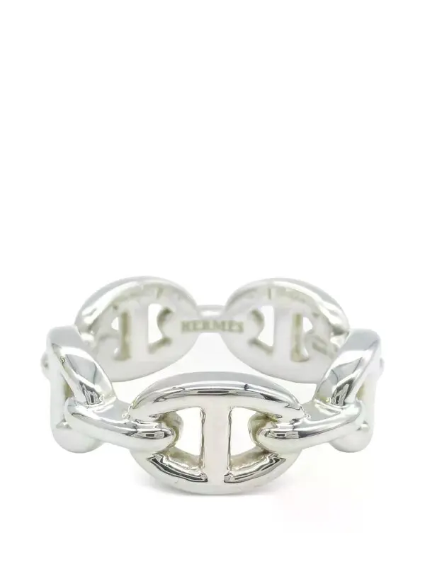 Hermès 2010s Pm Chaine D'ancre Enchainee Ring