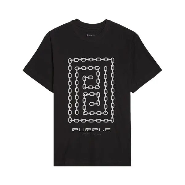 PURPLE BRAND Meander Chain Tee