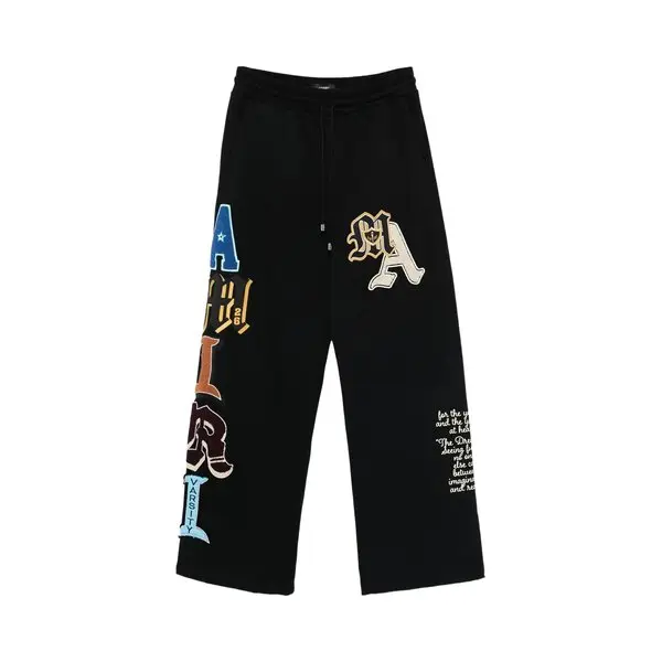 Amiri Varsity Patch Sweatpant