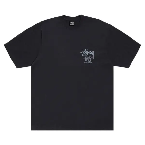 StÜssy Classic Gear Tee - Black