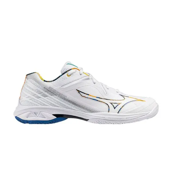 Mizuno Wave Claw 3 Wide Athletic Sneakers - White