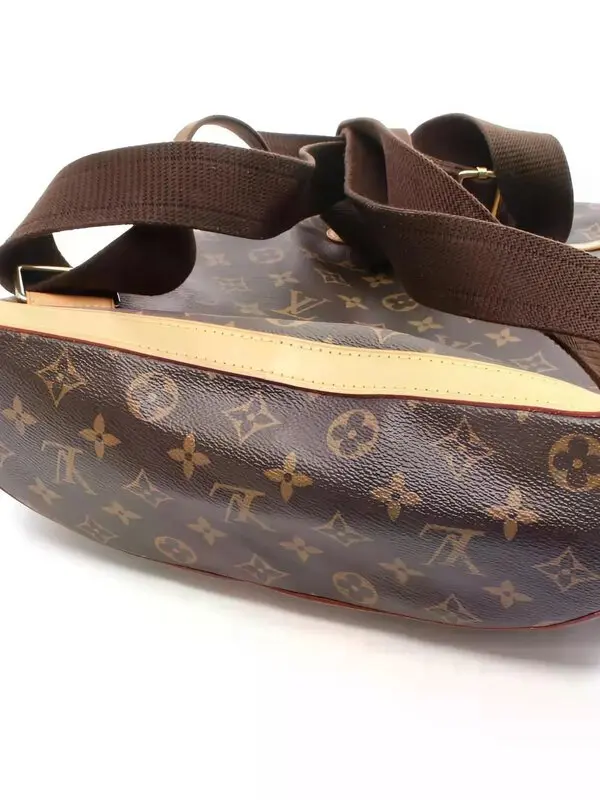 LOUIS VUITTON 2016 Sac Ad Bosforo Monogram Flap Backpack - Brown