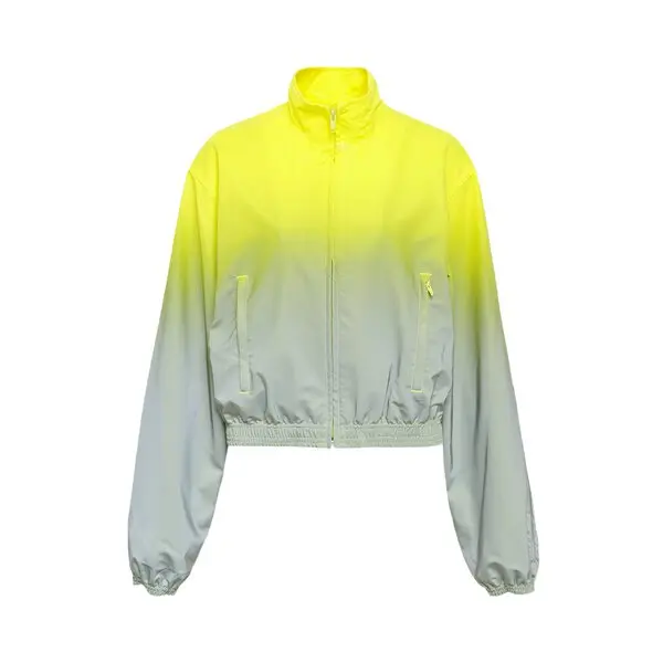 Alexander Wang Reflective Shrunken Track Jacket - Silver