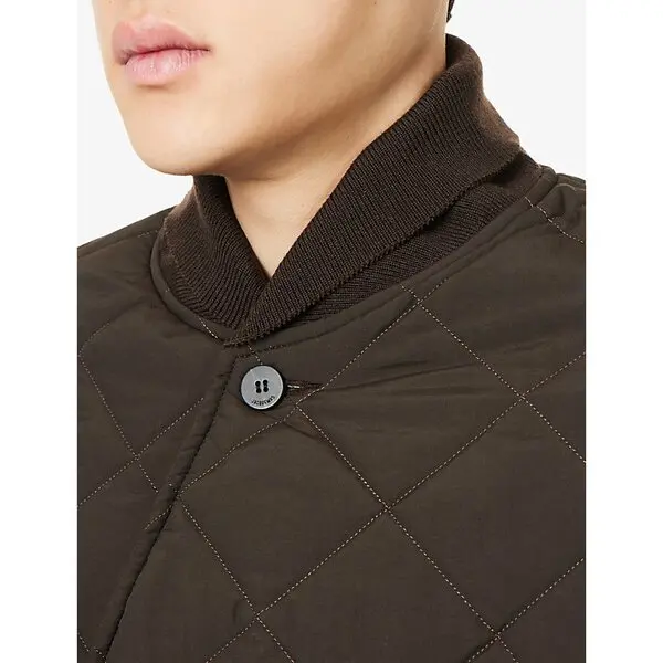 Jacquemus Le Blouson Basti Quilted Woven Jacket