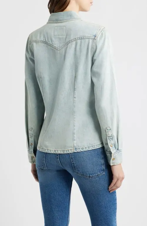 Rails Taina Denim Snap-up Western Shirt