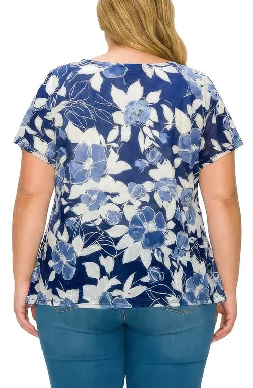 STANDARDS & PRACTICES Floral Print Top