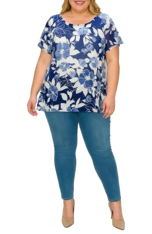 STANDARDS & PRACTICES Floral Print Top