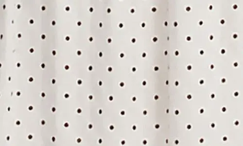 STANDARDS & PRACTICES Polka Dot Long Sleeve Midi Dress