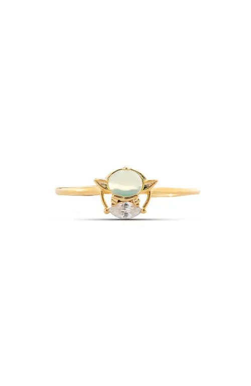 GIRLS CREW Star Wars Grogu Ring - Gold