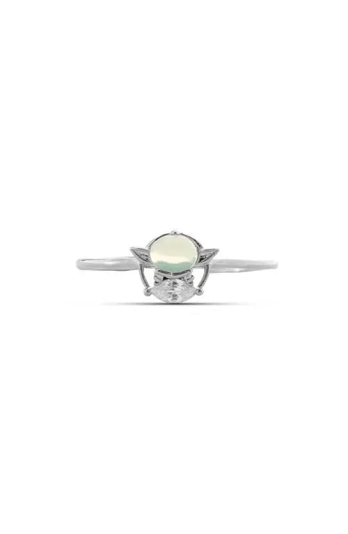 GIRLS CREW Star Wars Grogu Ring - Silver
