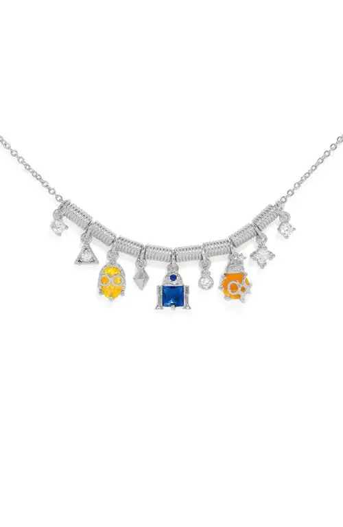 GIRLS CREW Star Wars Droid Charm Bracelet - Silver