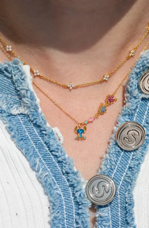 GIRLS CREW X Disney Stitch Pendant Necklace