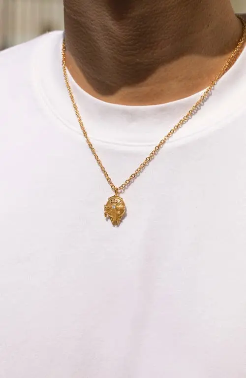 GIRLS CREW Star Wars Millenium Falcon Locket Necklace - Gold