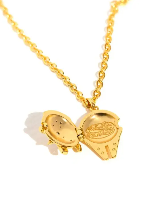 GIRLS CREW Star Wars Millenium Falcon Locket Necklace - Gold