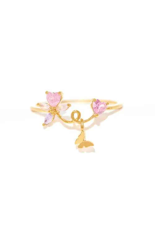 GIRLS CREW Lovebug Ring - Gold