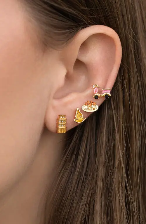 GIRLS CREW Ciao Bella Italia Stud Earring Set