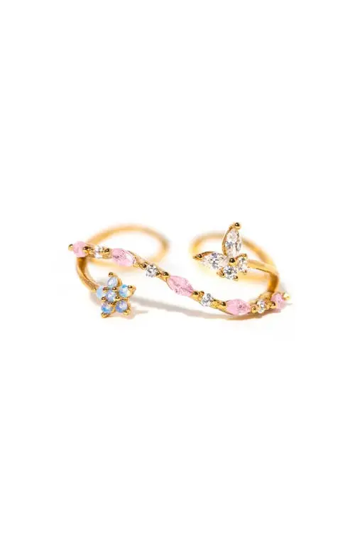 GIRLS CREW Sweet Pea Adjustable Ring - Gold