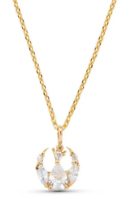 GIRLS CREW Star Wars™ Rebel Alliance Insignia Pendant Necklace - Gold