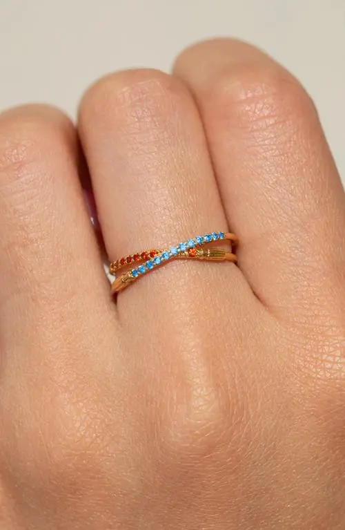 GIRLS CREW Star Wars™ Lightsaber Duel Crossover Ring