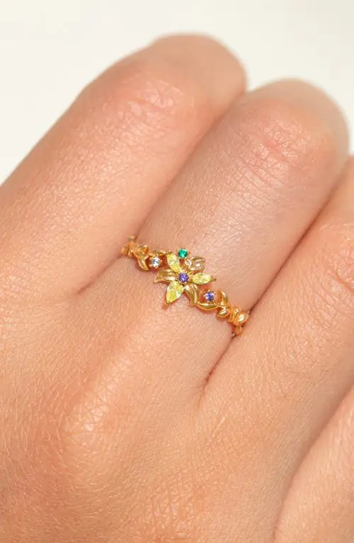 GIRLS CREW X Disney Tangled Sundrop Flower Ring