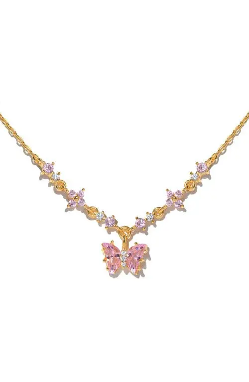 GIRLS CREW Flutter Love Necklace - Gold