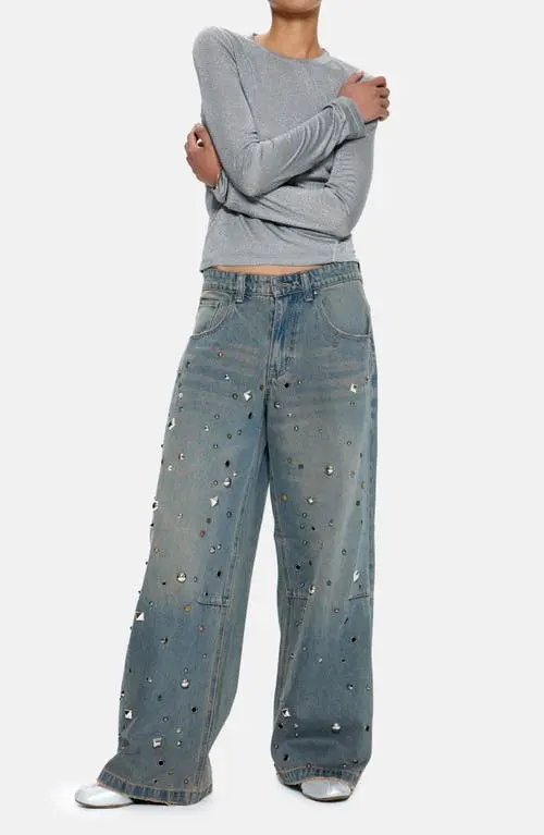 JADED LONDON Bolted Studded Colossus Jeans