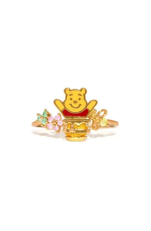 GIRLS CREW X Disney Silly Old Bear Ring - Gold