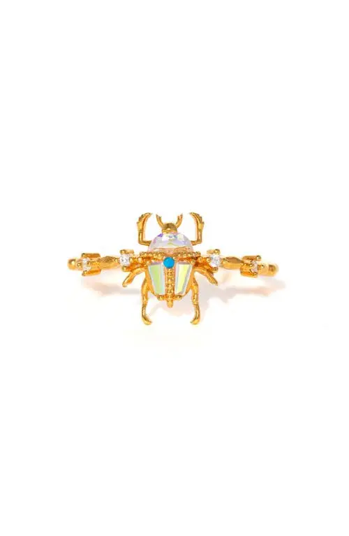 GIRLS CREW Beetle Ring - Gold
