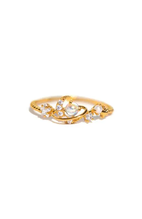 GIRLS CREW Across The Universe Ring - Gold