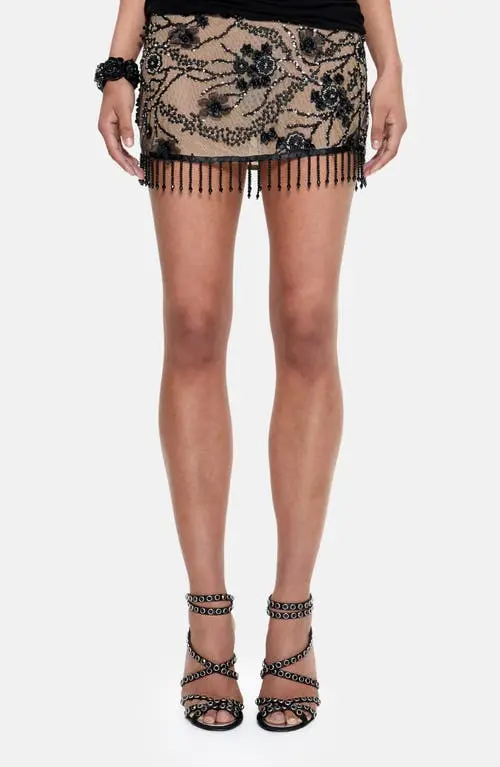 JADED LONDON Ellora Embellished Miniskirt