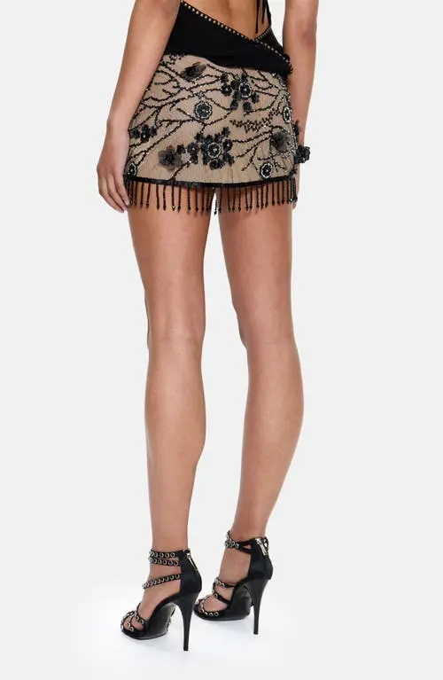JADED LONDON Ellora Embellished Miniskirt