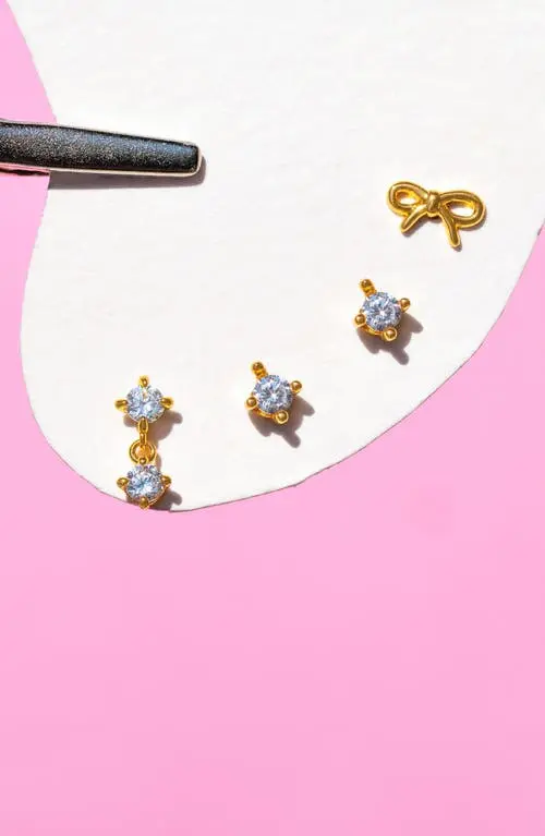 GIRLS CREW Crystal Stud Earrings