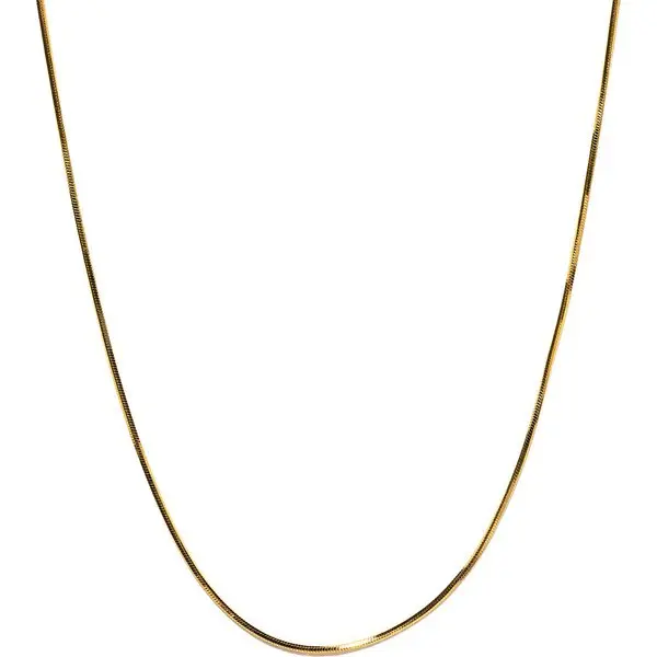 GIRLS CREW Monaco Snake Chain Necklace - Gold