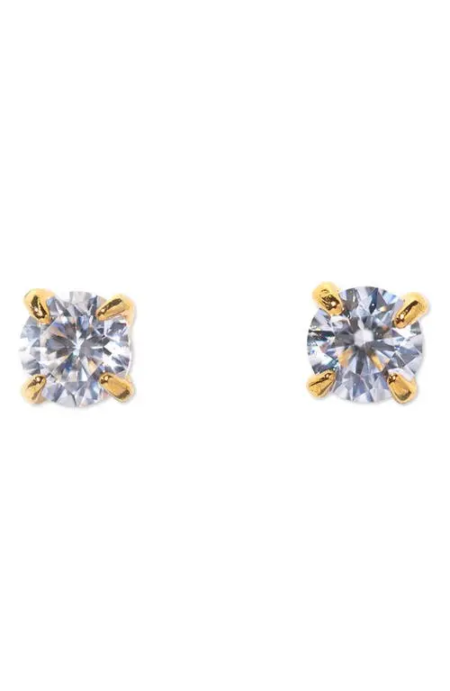 GIRLS CREW Dainty Brilliance Stud Earrings - Gold