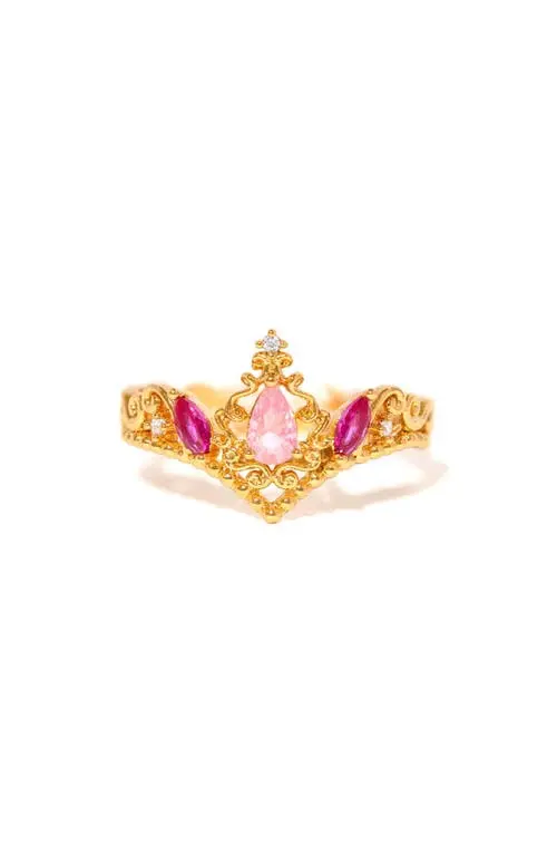 GIRLS CREW X Disney Princess Sleeping Beauty Ring - Gold