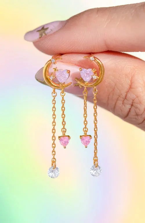 GIRLS CREW Cosmic Love Drop Earrings