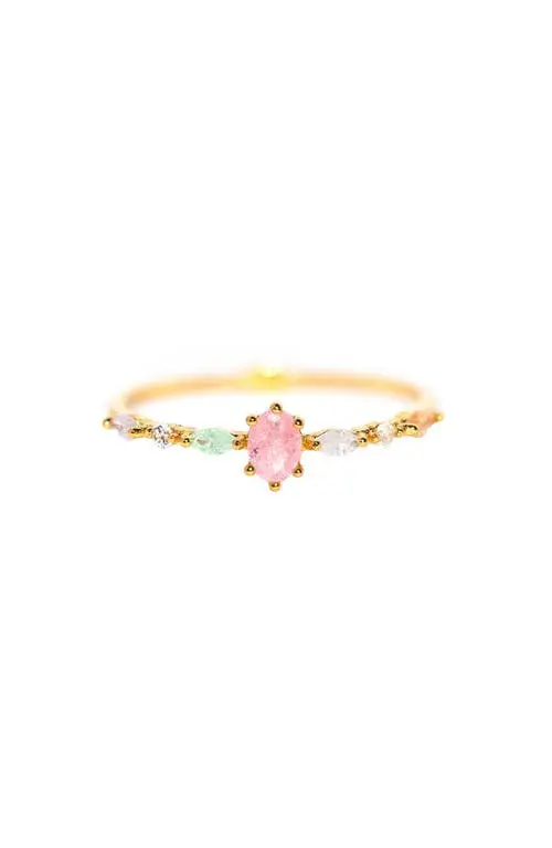 GIRLS CREW Pastel Sherbet Ring - Gold