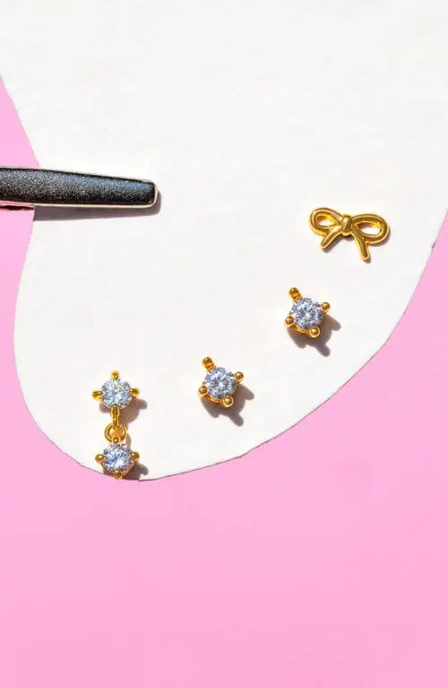 GIRLS CREW Lil Bow Stud Earrings